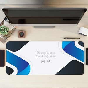 Mouse Pad Mockup Desk Mat Mockup Desktop Mat Mockup Large Mouse Pad ...