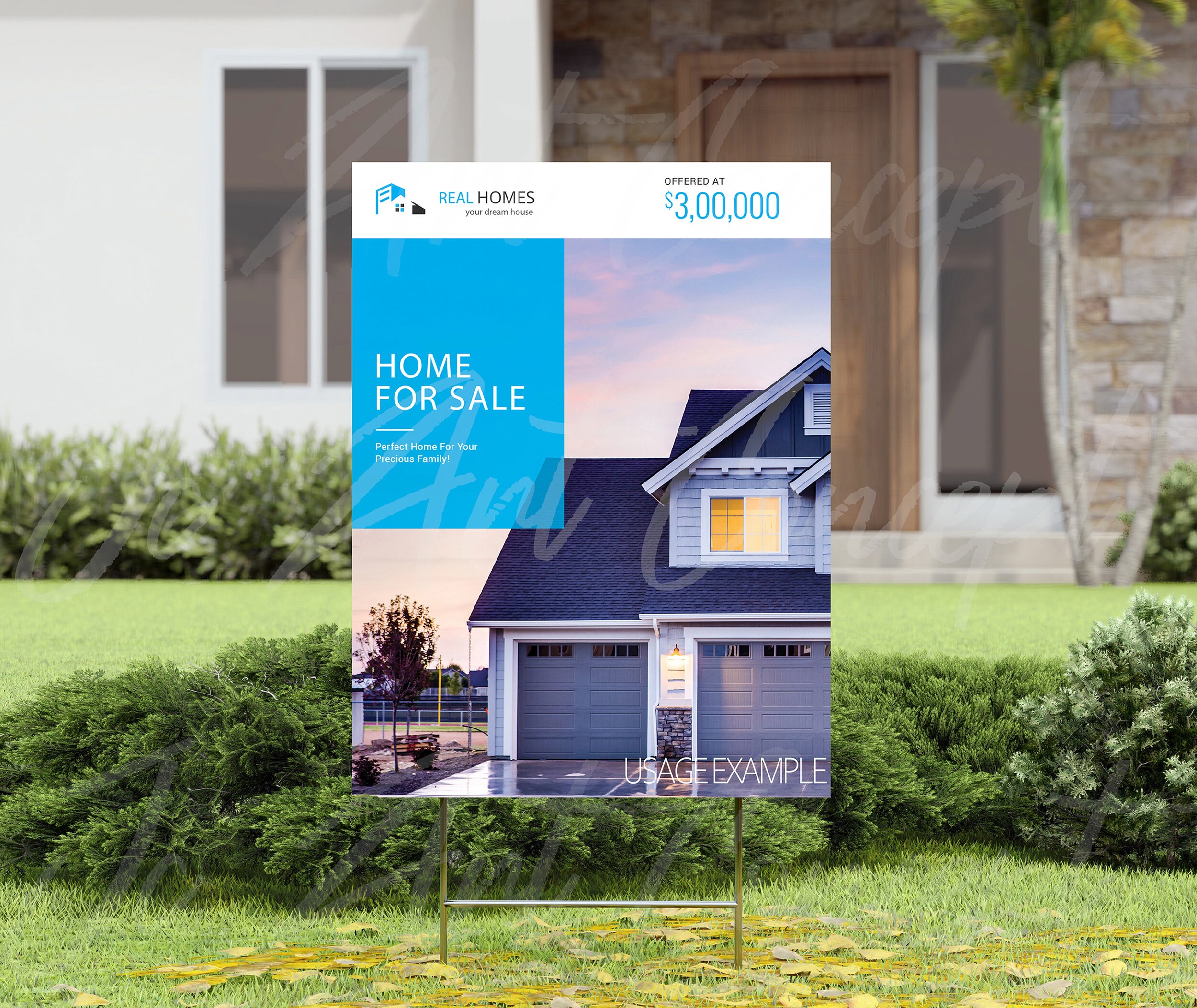 Vertical Yard Sign Mockup. Show Here Your Yard Garden Sign - Etsy