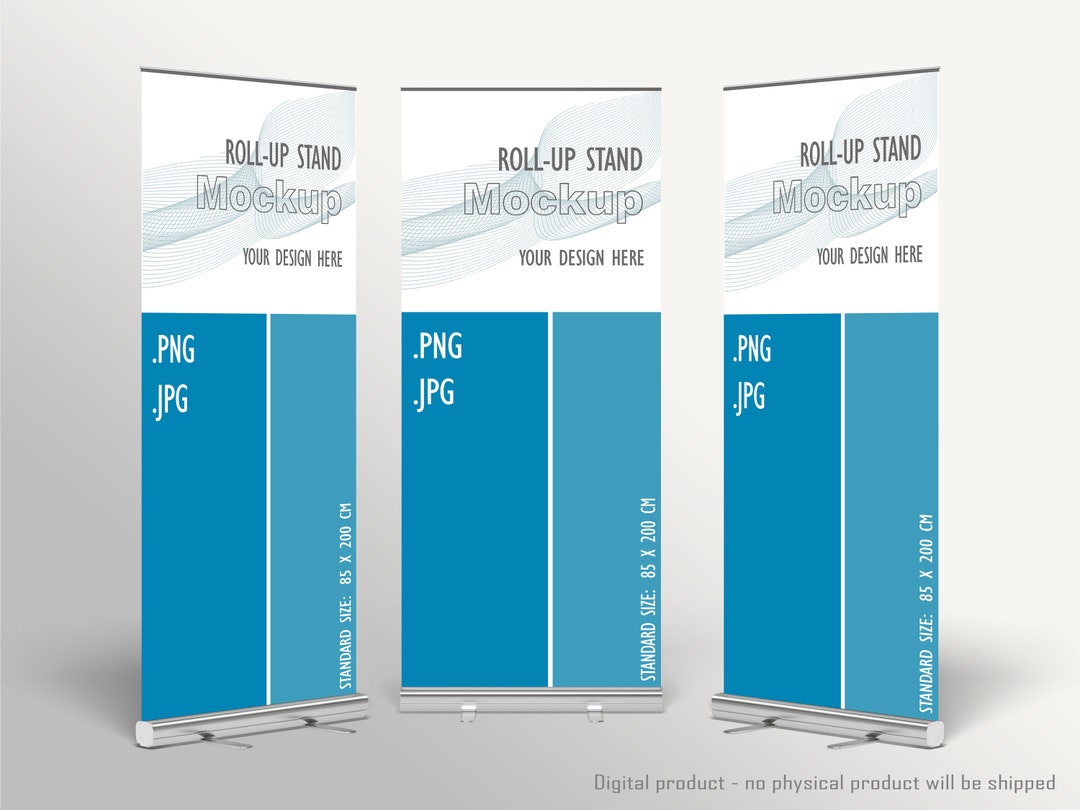 Roll up Banner Mockup, Roller Banner Mock Up, Roll Banner Mock Up ...