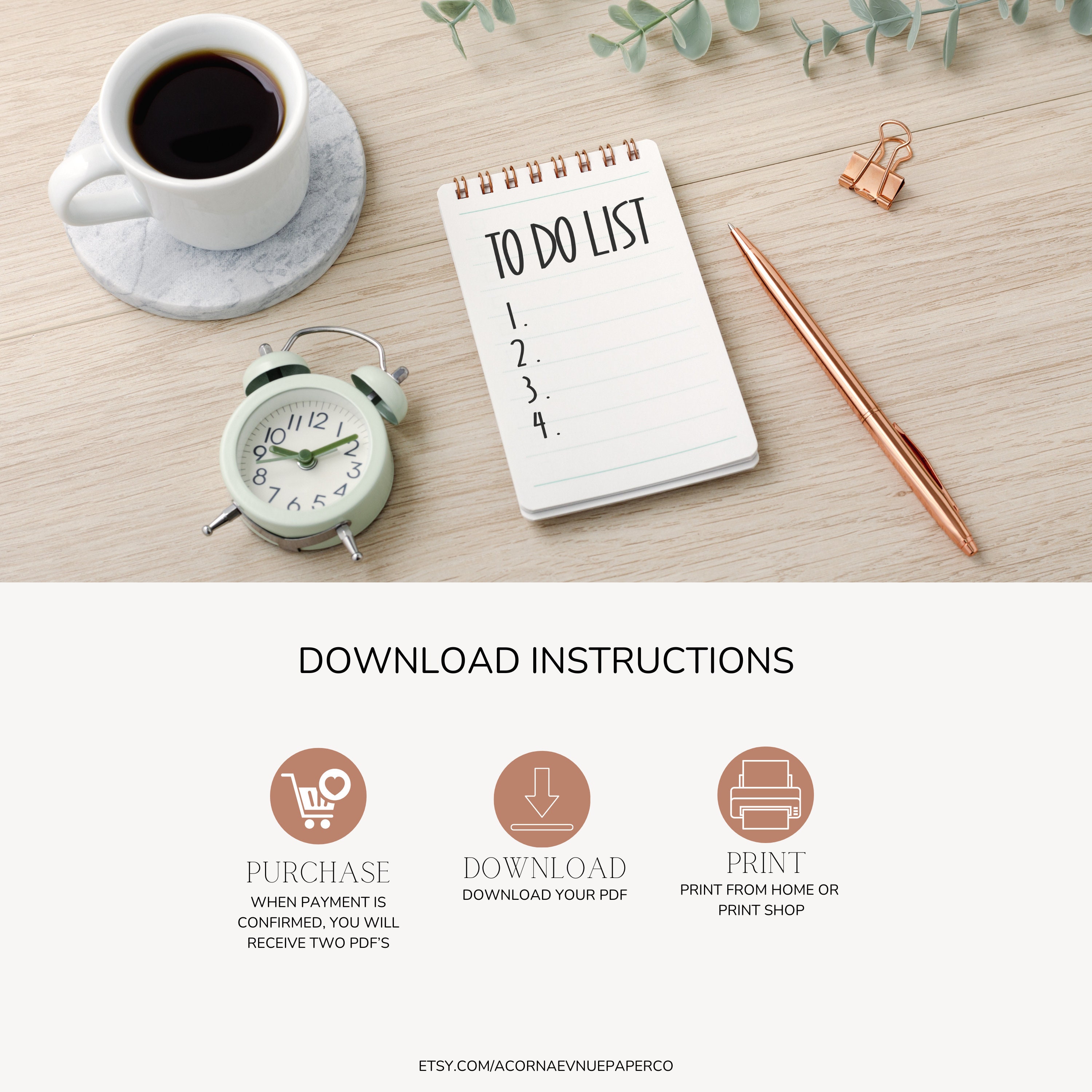 PRINTABLE Meal Planner Food Diary Meal Prep Planner Digital Download ...