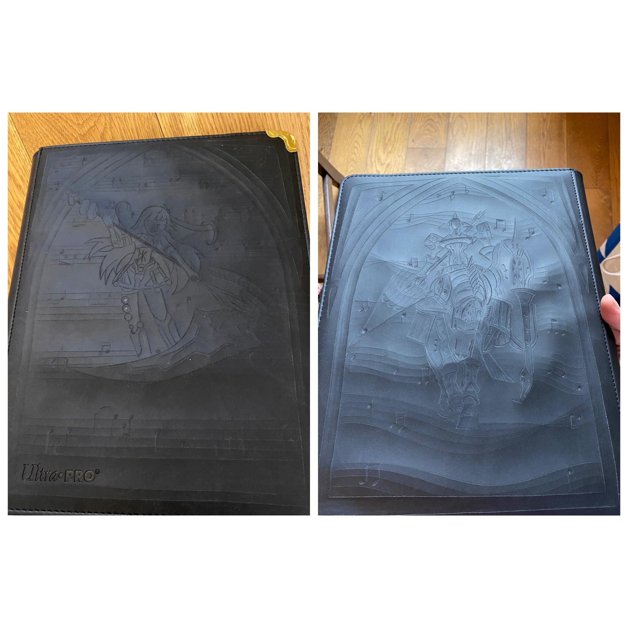Custom Design Hand Embossed Trading Card Binder Yu-gi-oh MTG Pokemon - Etsy