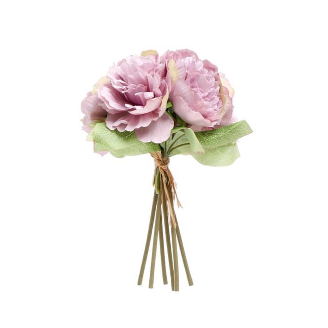 H25cm Peony Bunch Plant Vase Filler Easter Decorations, Artificial ...