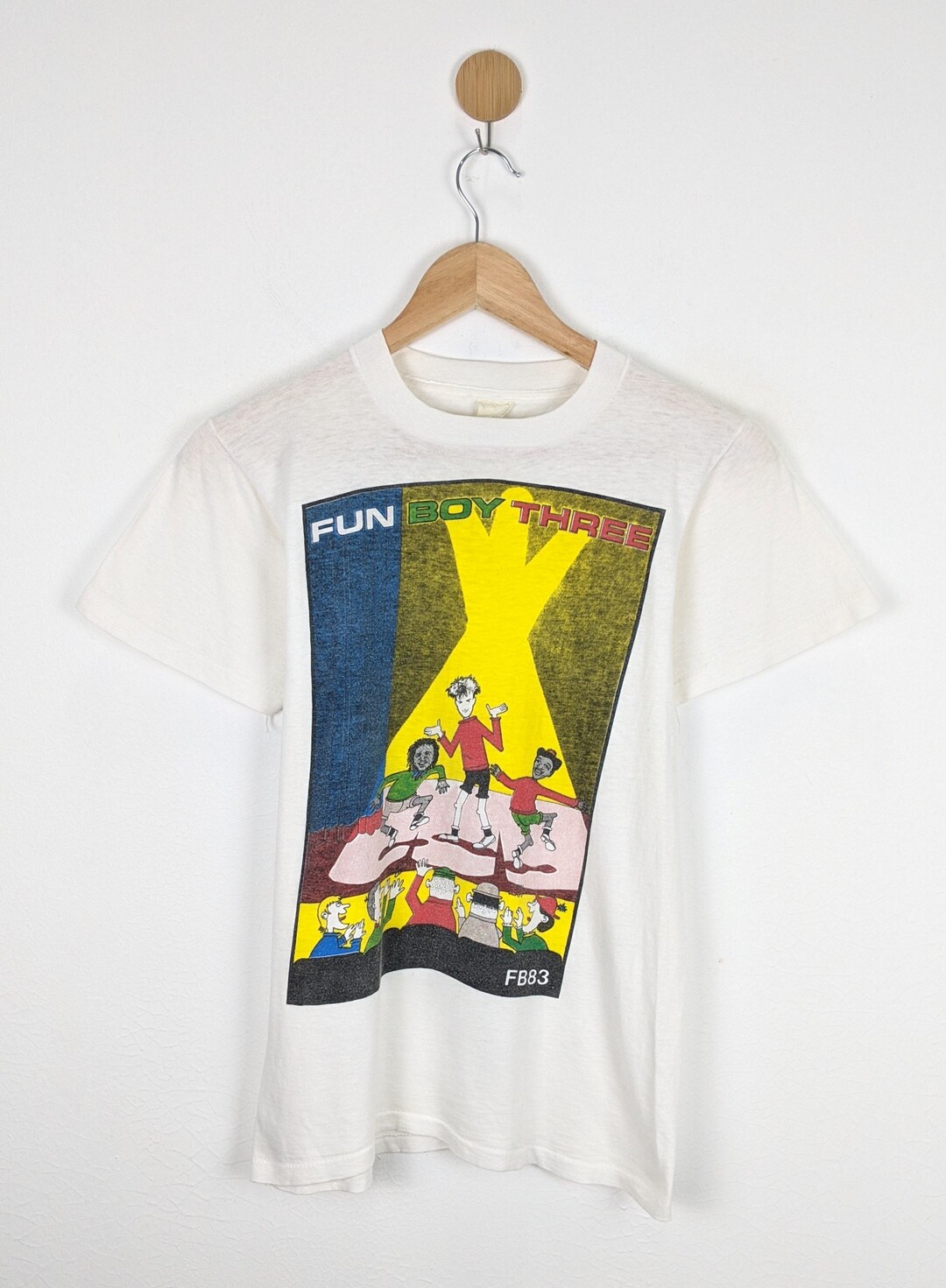 Vintage Fun Boy Three New Wave Shirt 80s Size S - Etsy