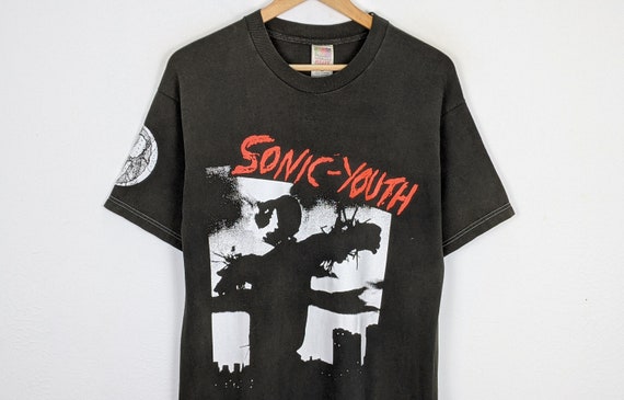 Vintage Sonic Youth Bad Moon Rising 80s 90s shirt Siz… - Gem