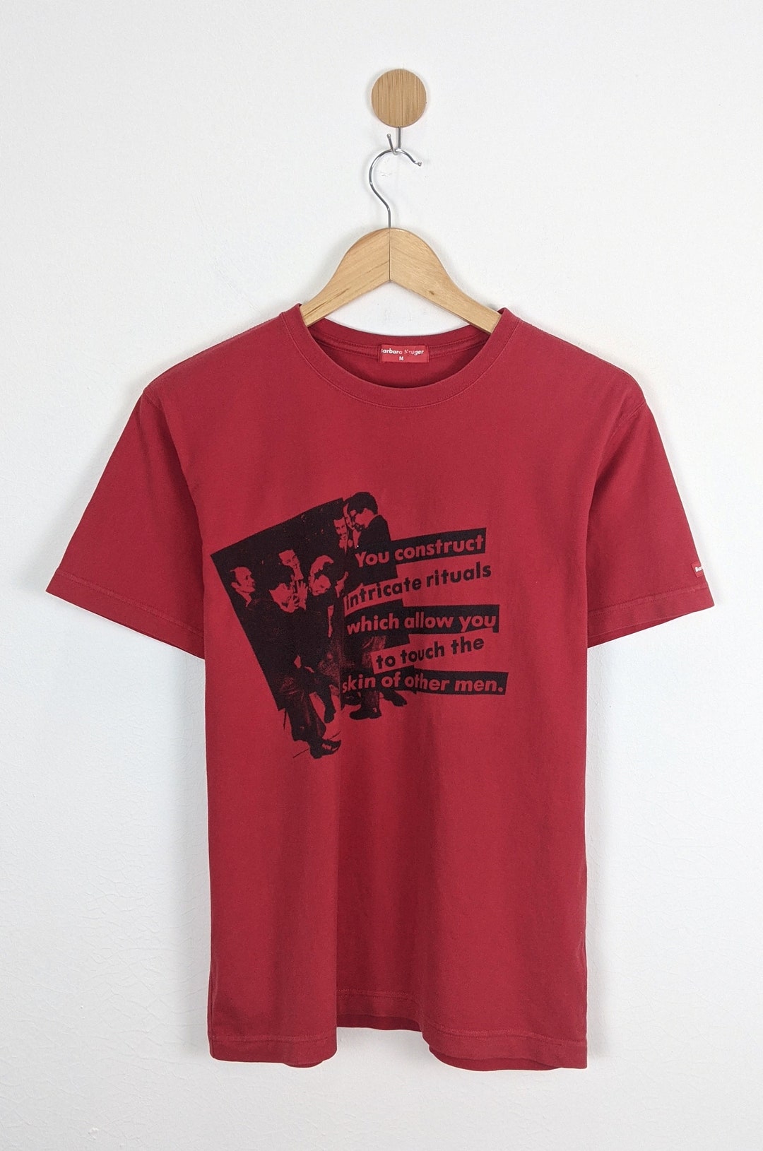 Barbara Kruger Construct Shirt Size M - Etsy