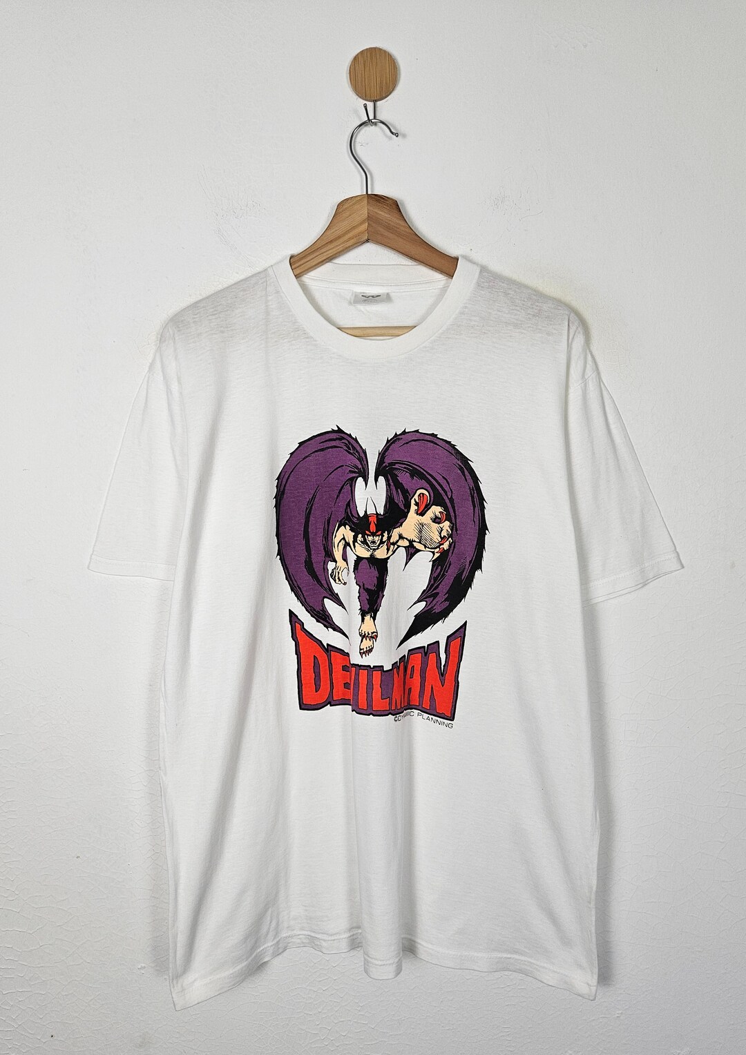 Vintage Devilman 90s Anime Manga Shirt Size L - Etsy