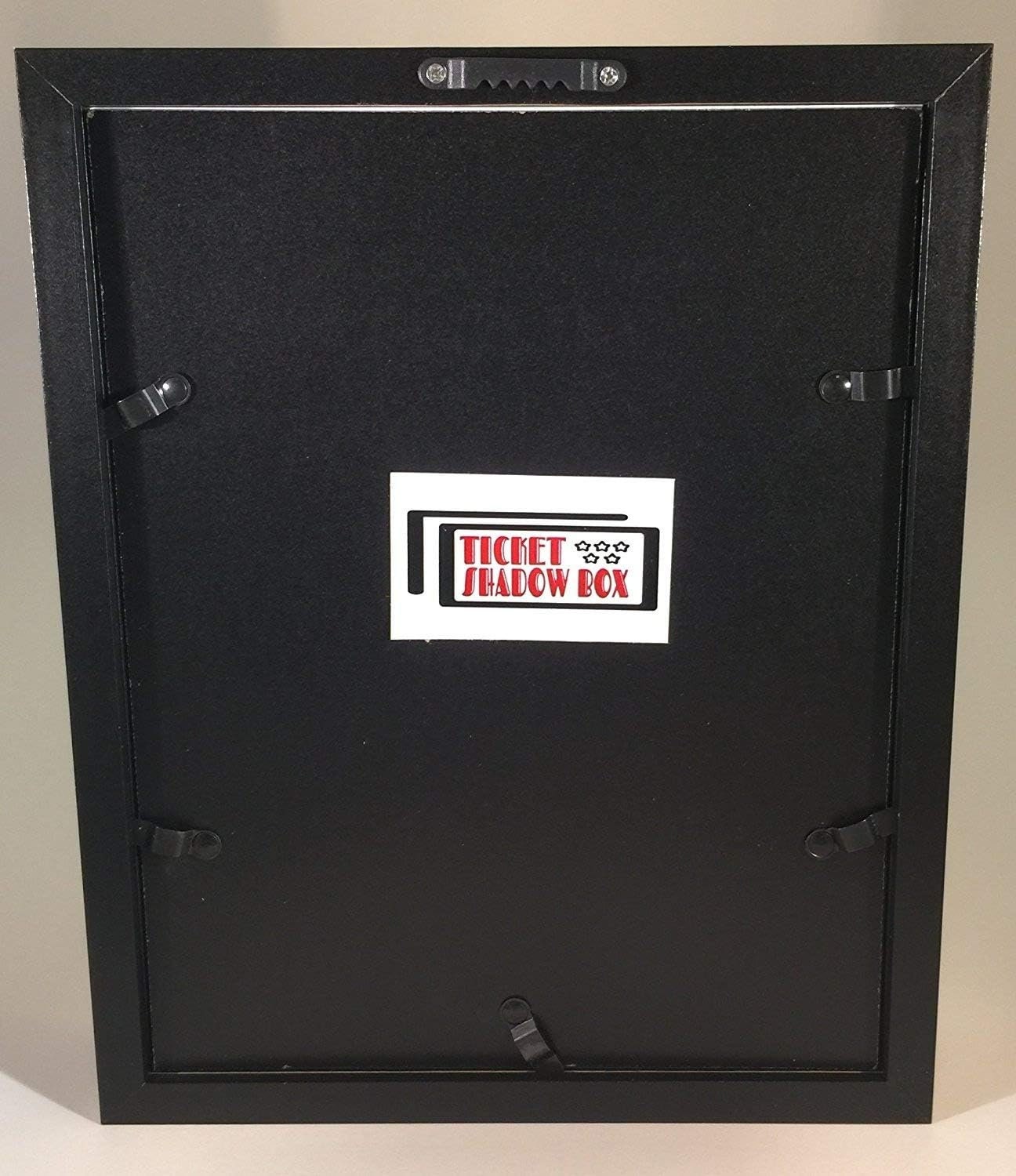 Ticket Shadow Box - Memento Frame - Large 4" Slot on Top of Frame ...