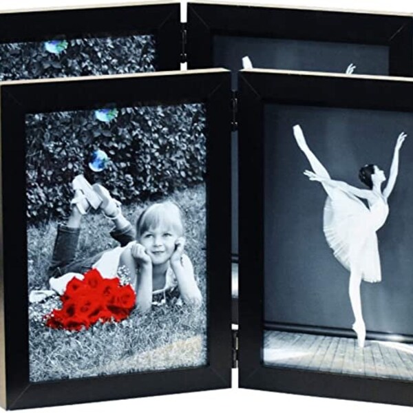 Double Standing Photo Frame - Etsy