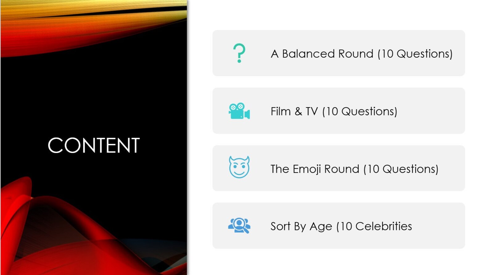 Another Basic Quiz - Customizable Powerpoint Quiz - Ready to Play ...