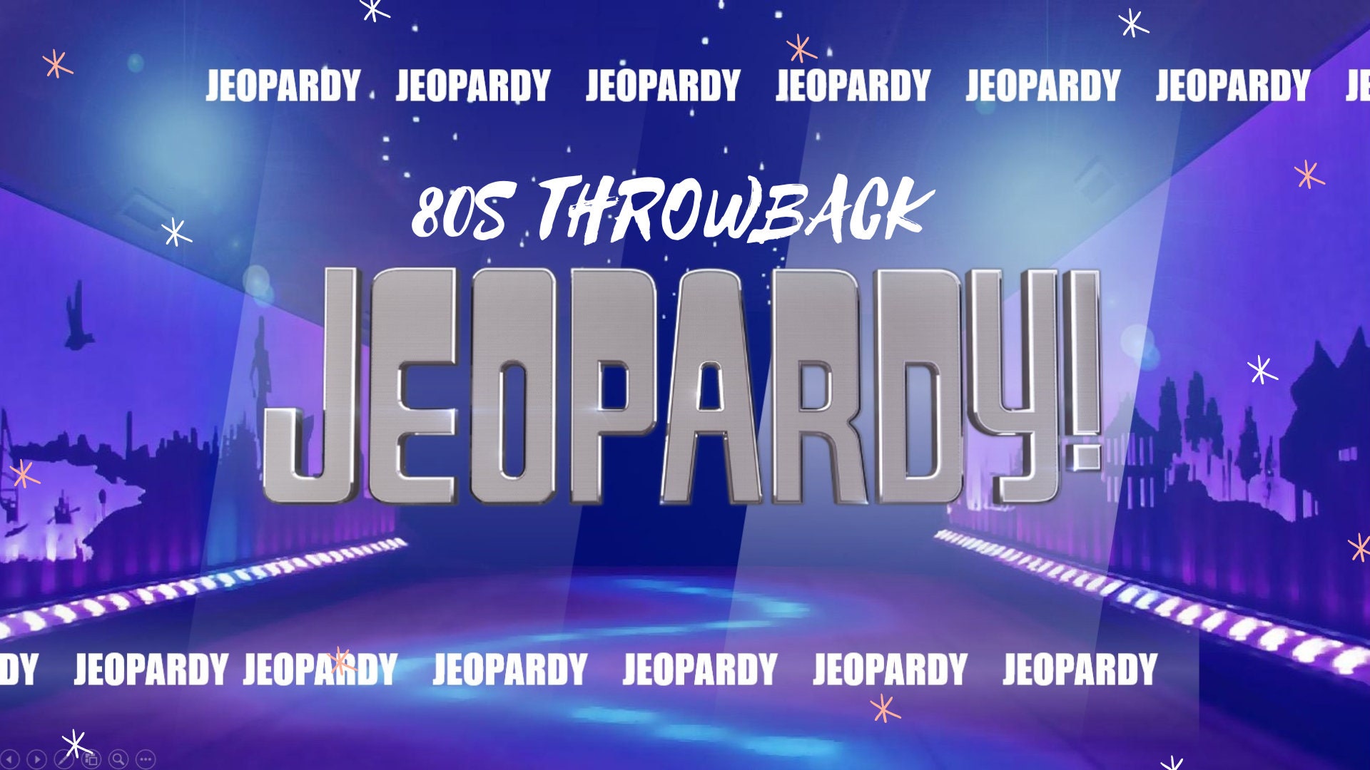 The Ultimate 80s Jeopardy Powerpoint Game - 1980 Trivia Quiz Game ...