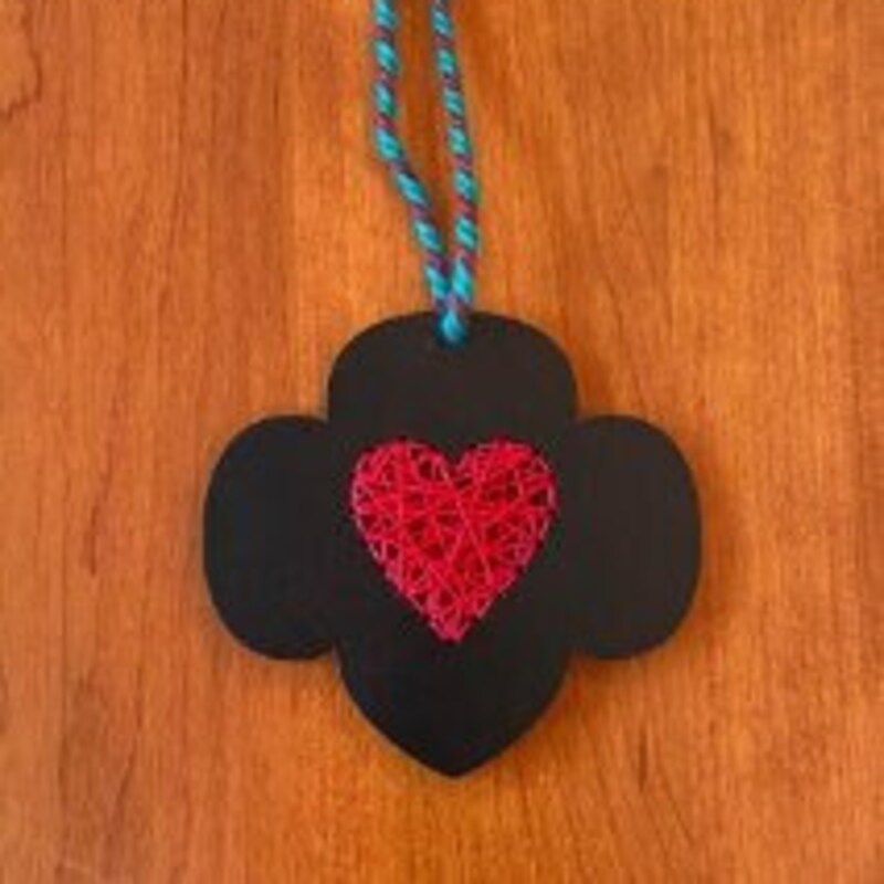 Girl Scout String Art - Etsy