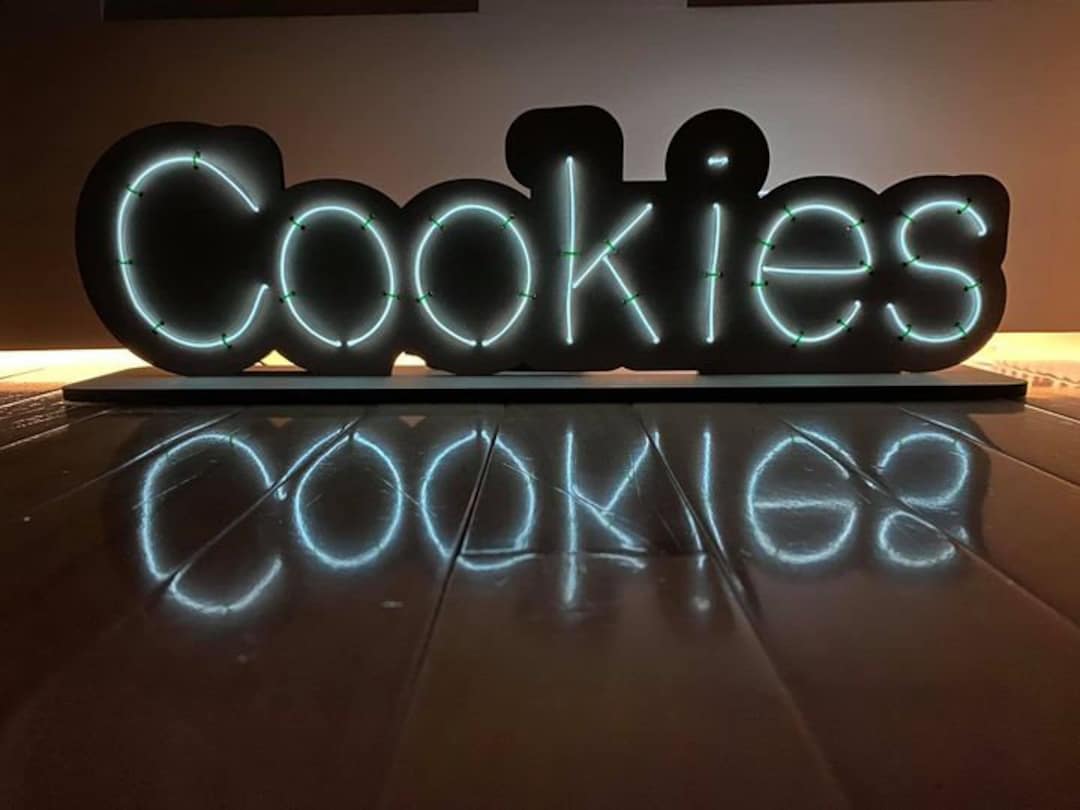 Neon Cookie Sign Kit - Etsy