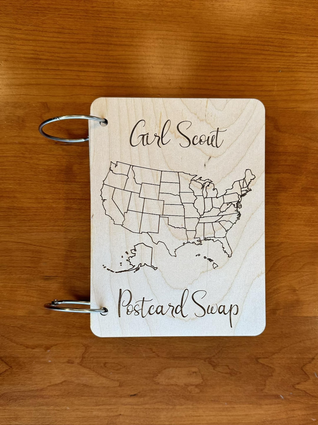 Postcard Swap Binder - 50 State - Etsy