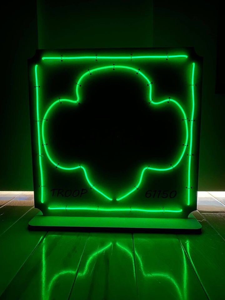 Neon Light Trefoil DIY Kit - Etsy