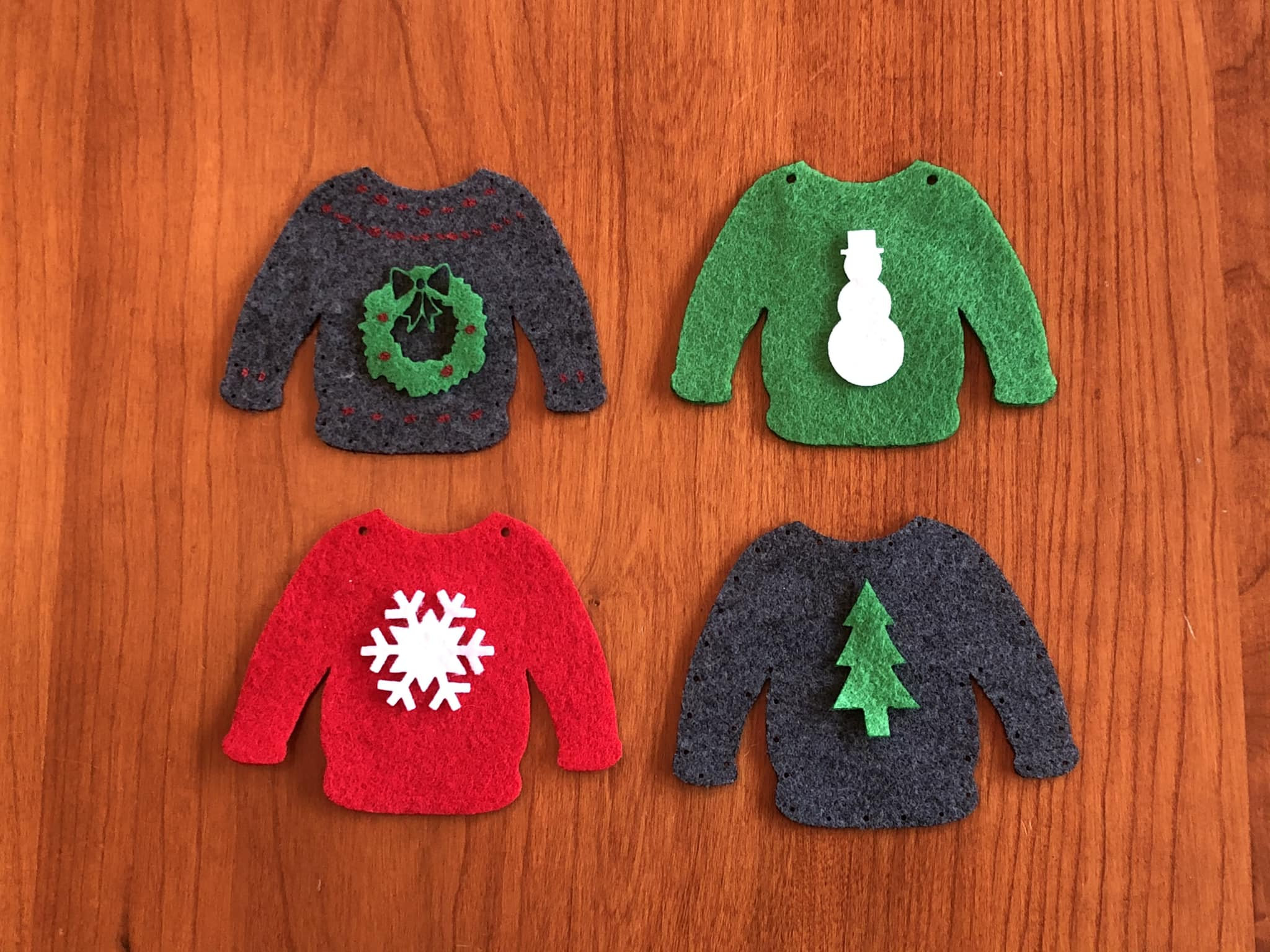 Ugly Sweater Ornament Kit. - Etsy