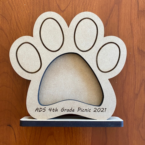 Paw Prints Frame - Etsy