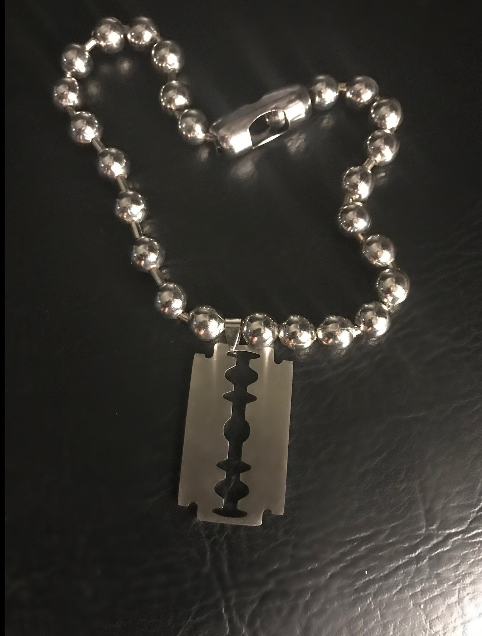 Choker Razor Blade Necklace | Etsy