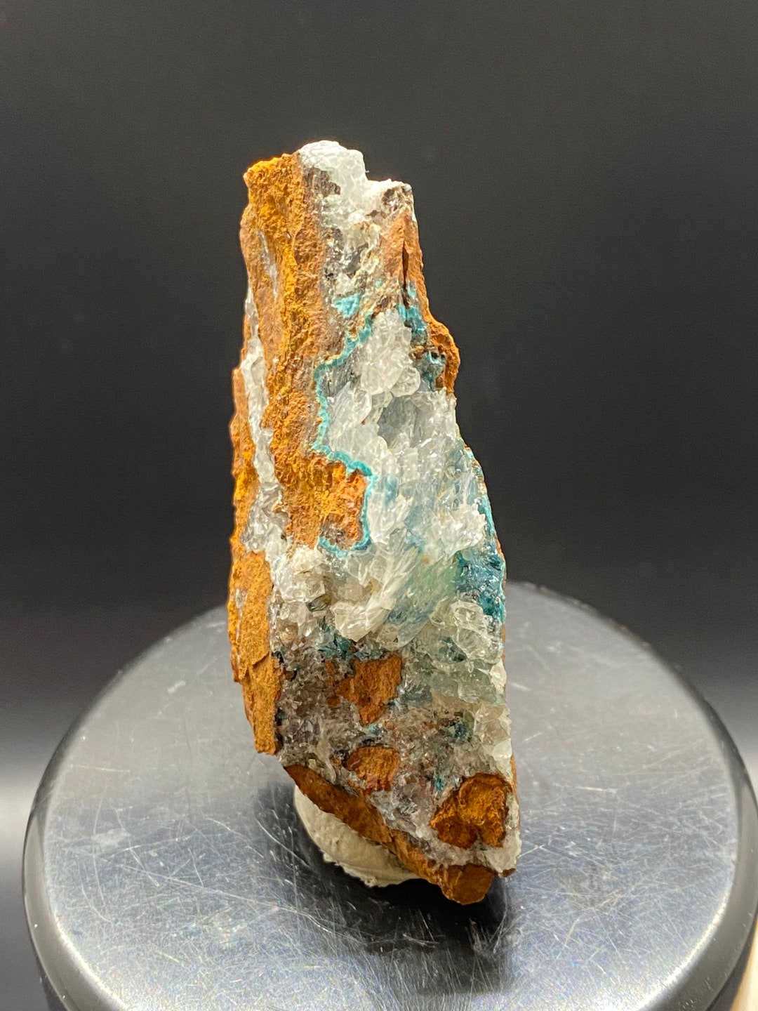 Rosasite W Calcite Ojuela Mine, Mapimi, Mapimi Municipality, Durango ...