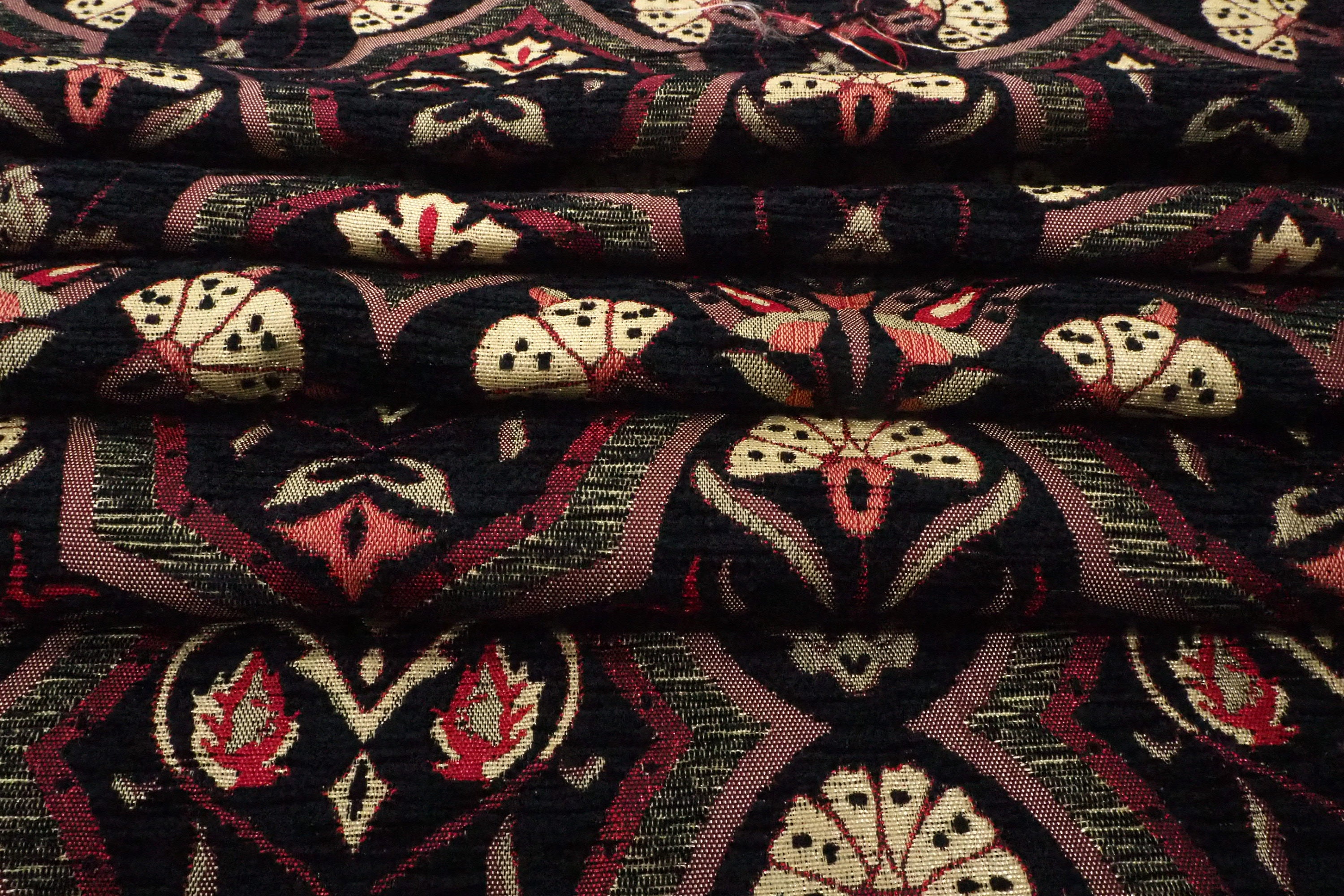 Upholstery Fabric Turkish Fabric by the Yards Turkish Black - Etsy