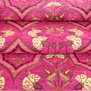 Upholstery Fabric, Turkish Fabric by the Yards, Turkish Pink Carnation ...