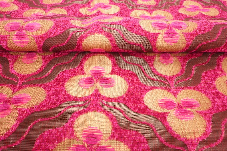 Upholstery Fabric Turkish Fabric by the Yards Turkish Pink - Etsy