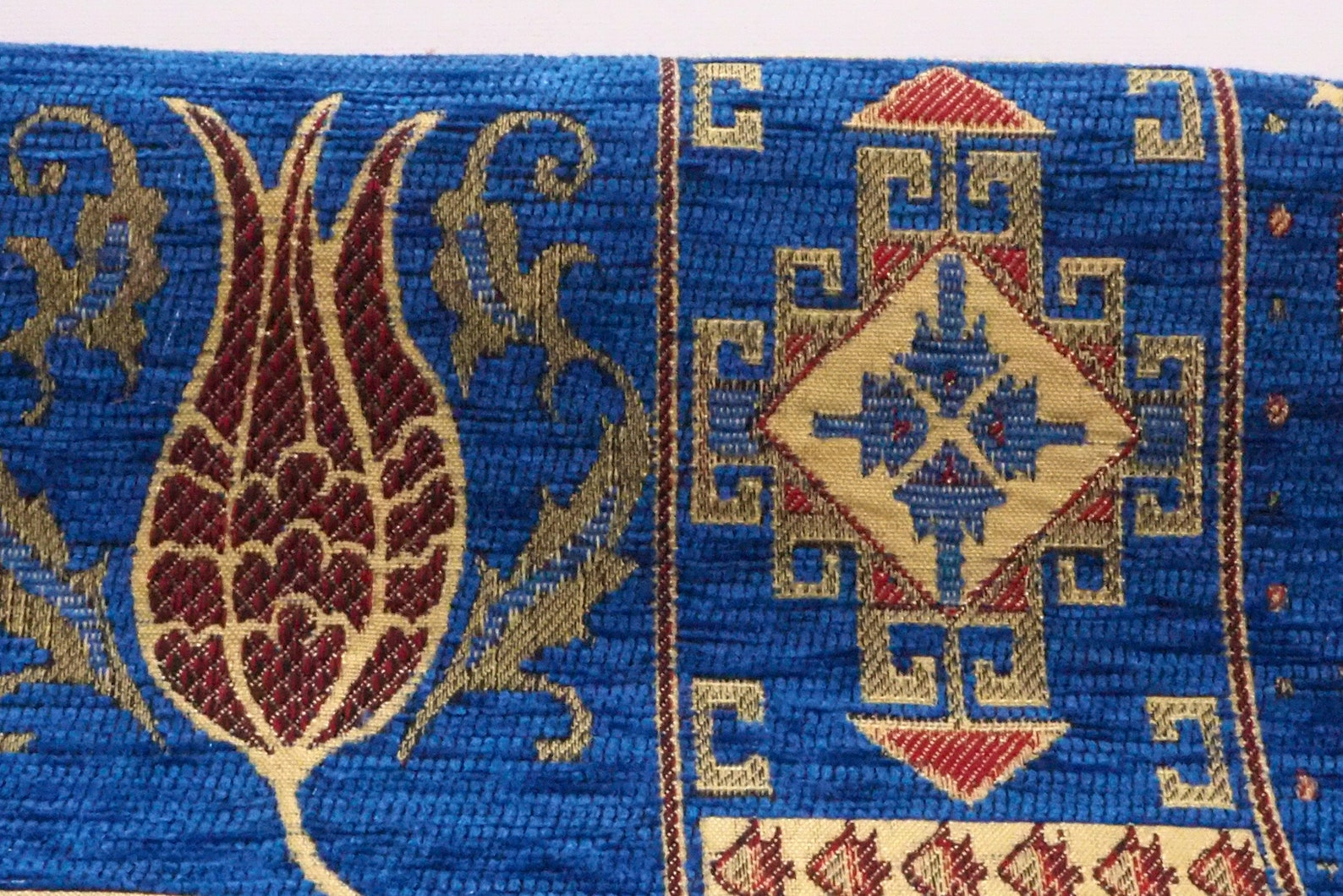 Upholstery Fabric, Turkish Fabric by the Yards, Navy Blue Dreem Pattern ...