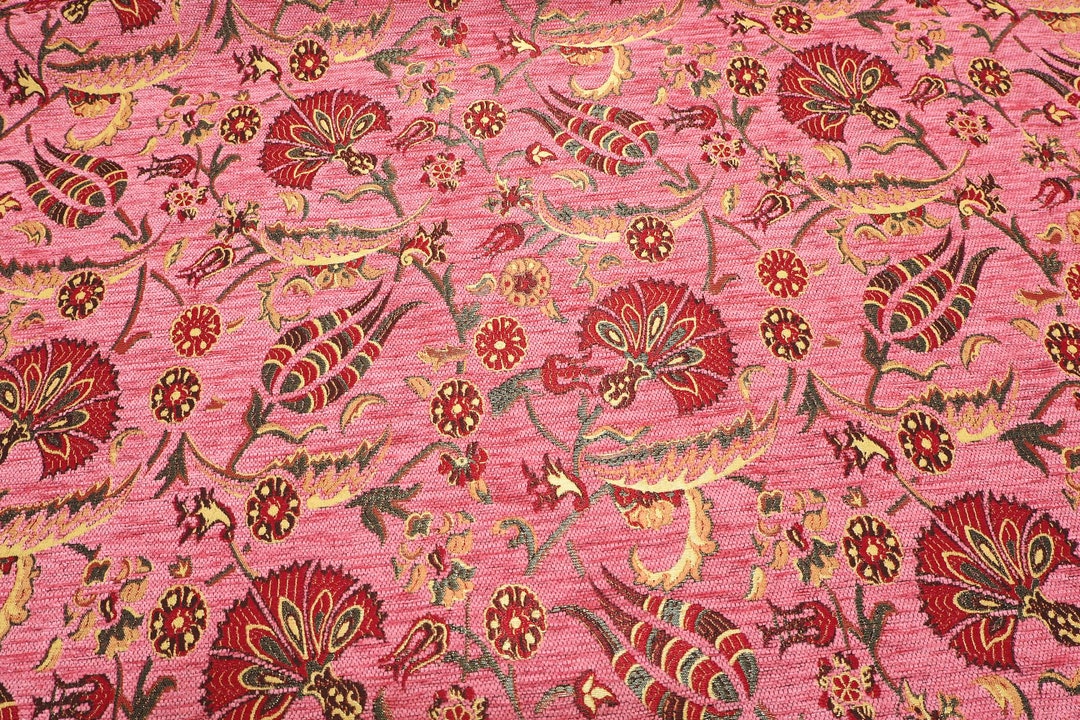 Upholstery Fabric, Turkish Fabric by the Yards,turkish PALE PINK ...