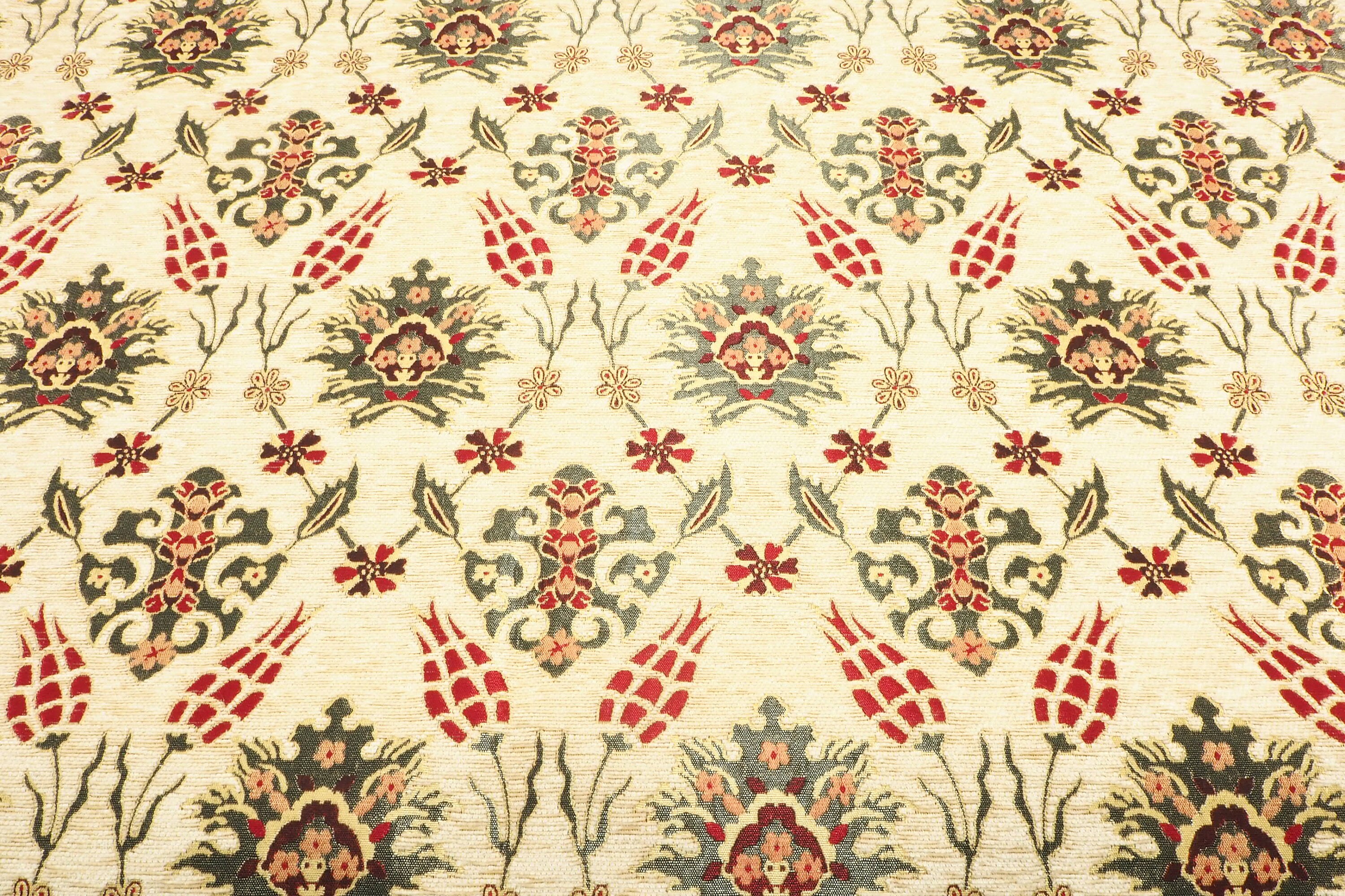 Upholstery Fabric Turkish Fabric by the Yards Turkish Beige - Etsy