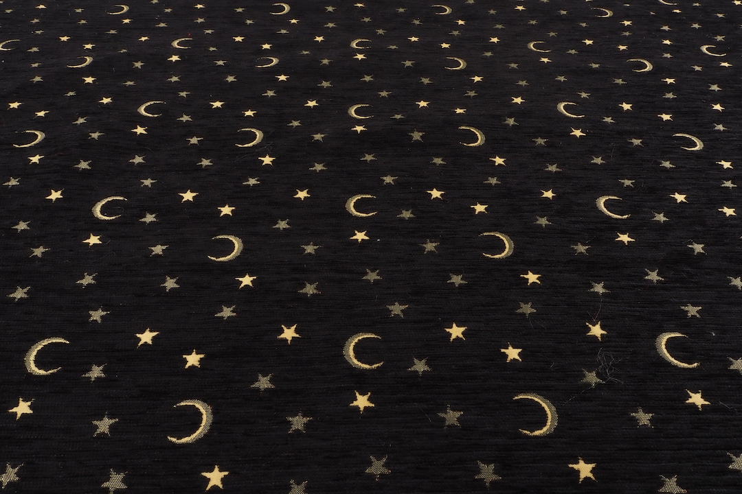 Upholstery Fabric,turkish Fabric,black Arabian Night Pattern Fabric ...