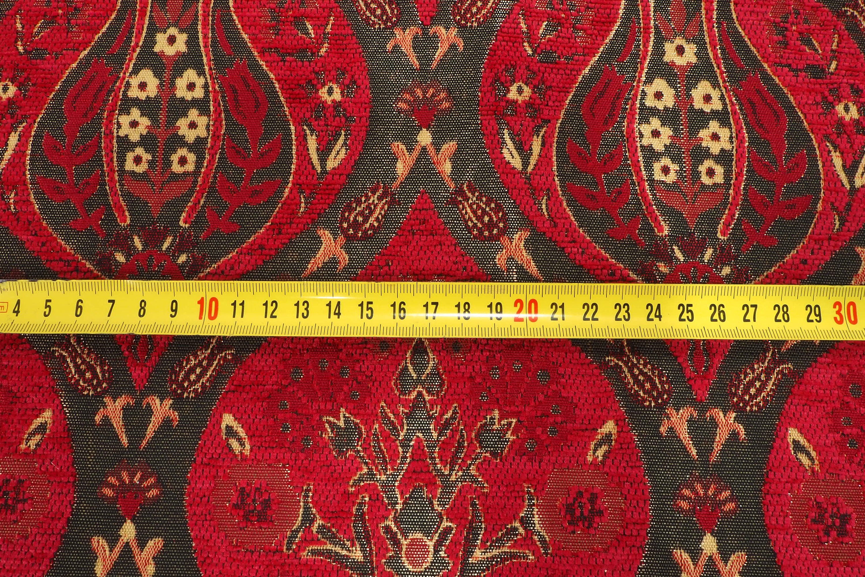 Upholstery Fabric Turkish Fabric by the Yards Turkish Red - Etsy