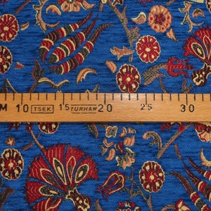 Upholstery Fabric,turkish Fabric by the Yards,turkish NAVY BLUE ...