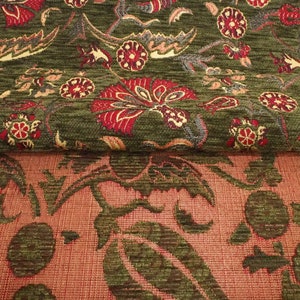 Upholstery Fabric,turkish Fabric by the Yards,turkish Moss Green ...