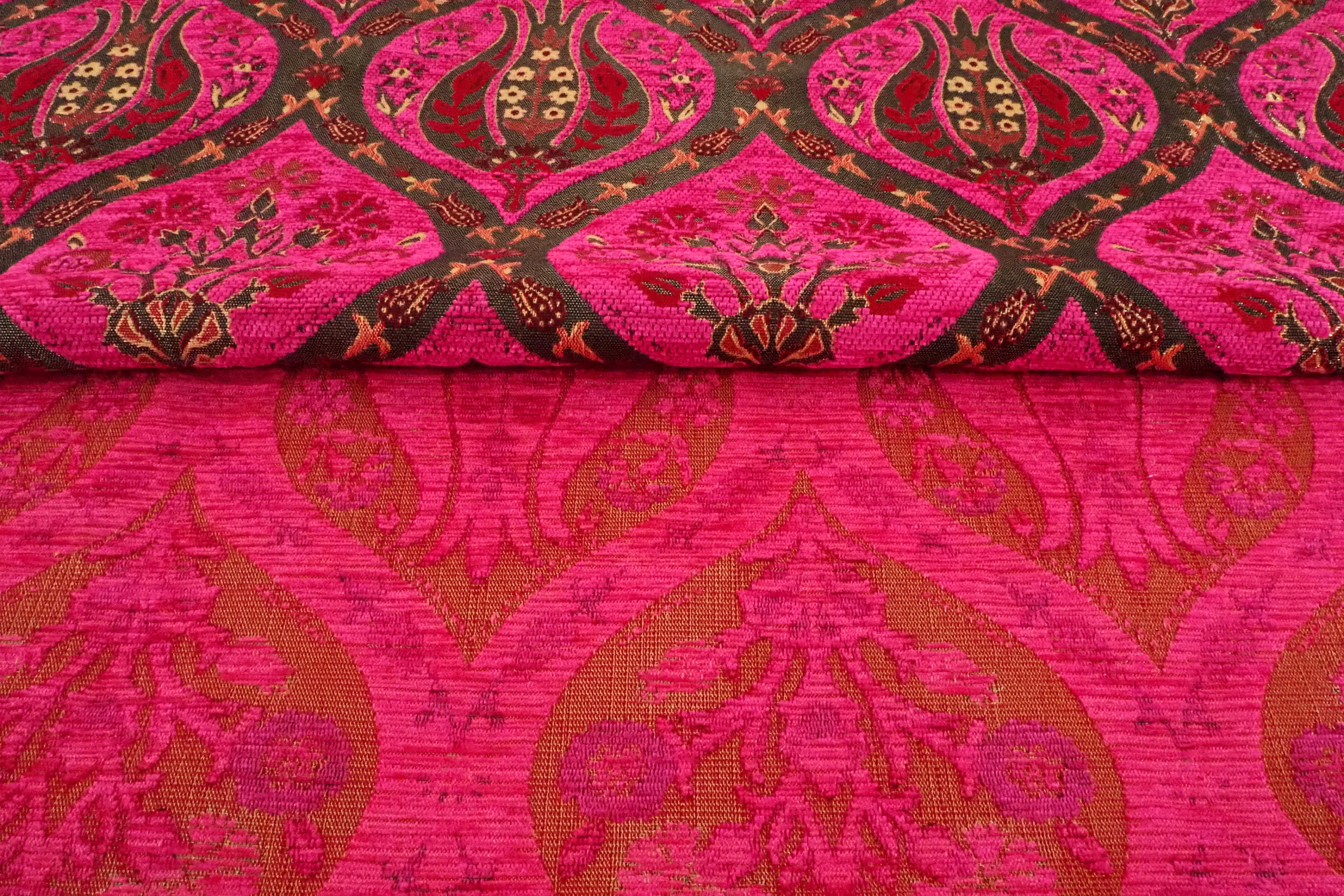 Upholstery Fabric Turkish Fabric by the Yards Turkish Pink - Etsy