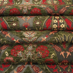 Upholstery Fabric Turkish Fabric By the Yards Turkish Moss | Etsy