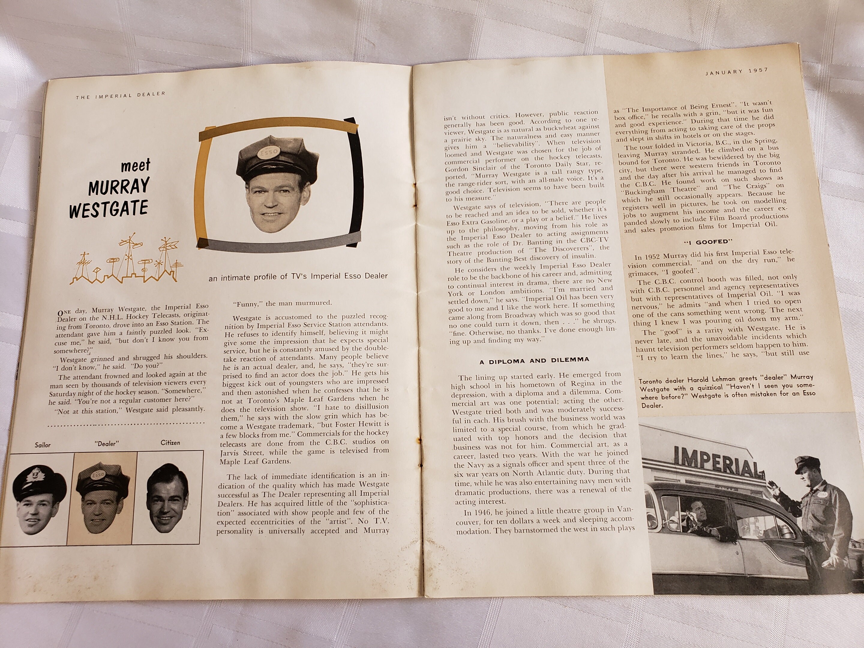 1957 ESSO Lubrication Chart Book Magazine Gas Oil Advertising ...