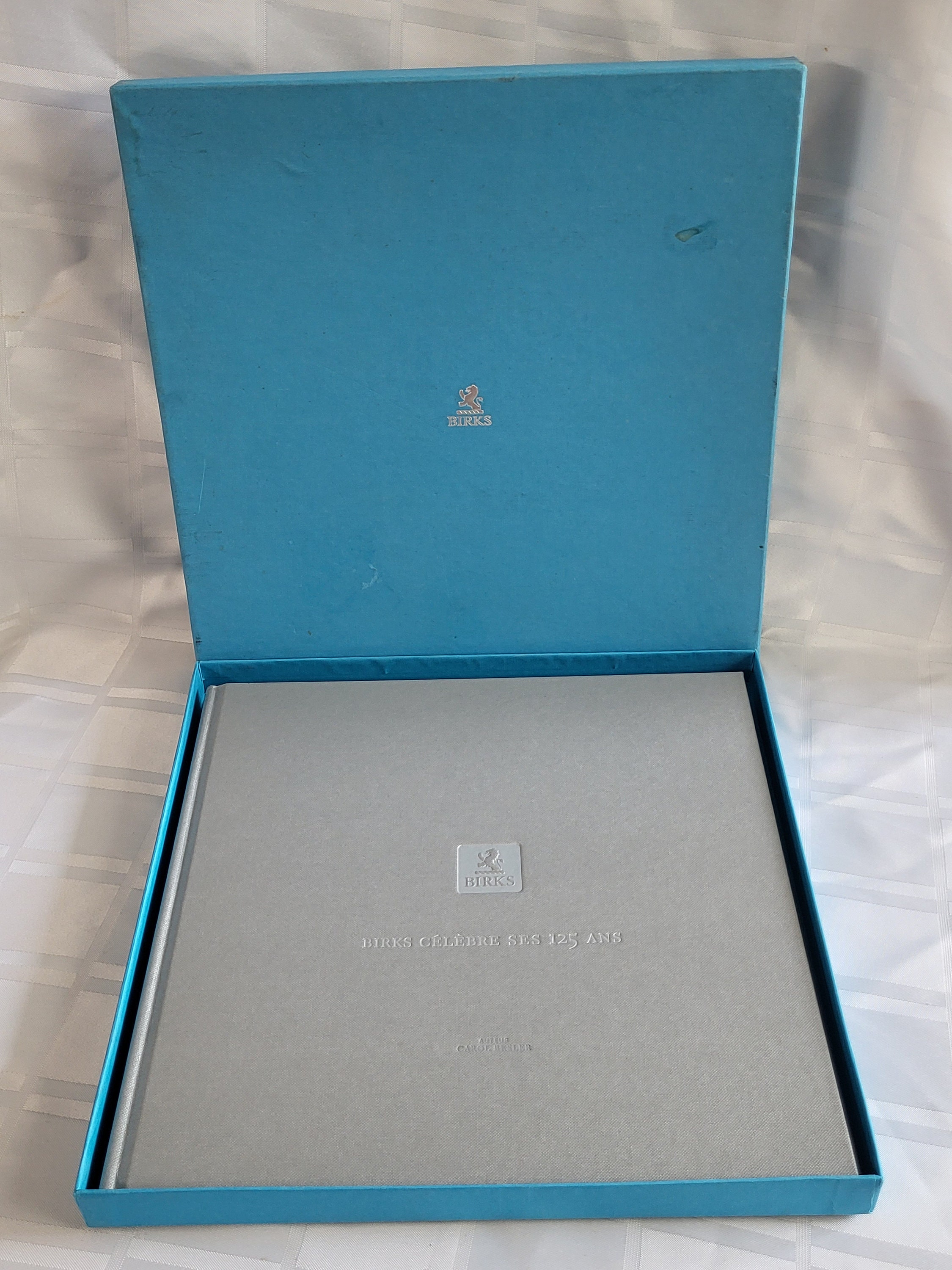 BIRKS Celebrate 125 Years Book With Protective Box Vintage Reference ...