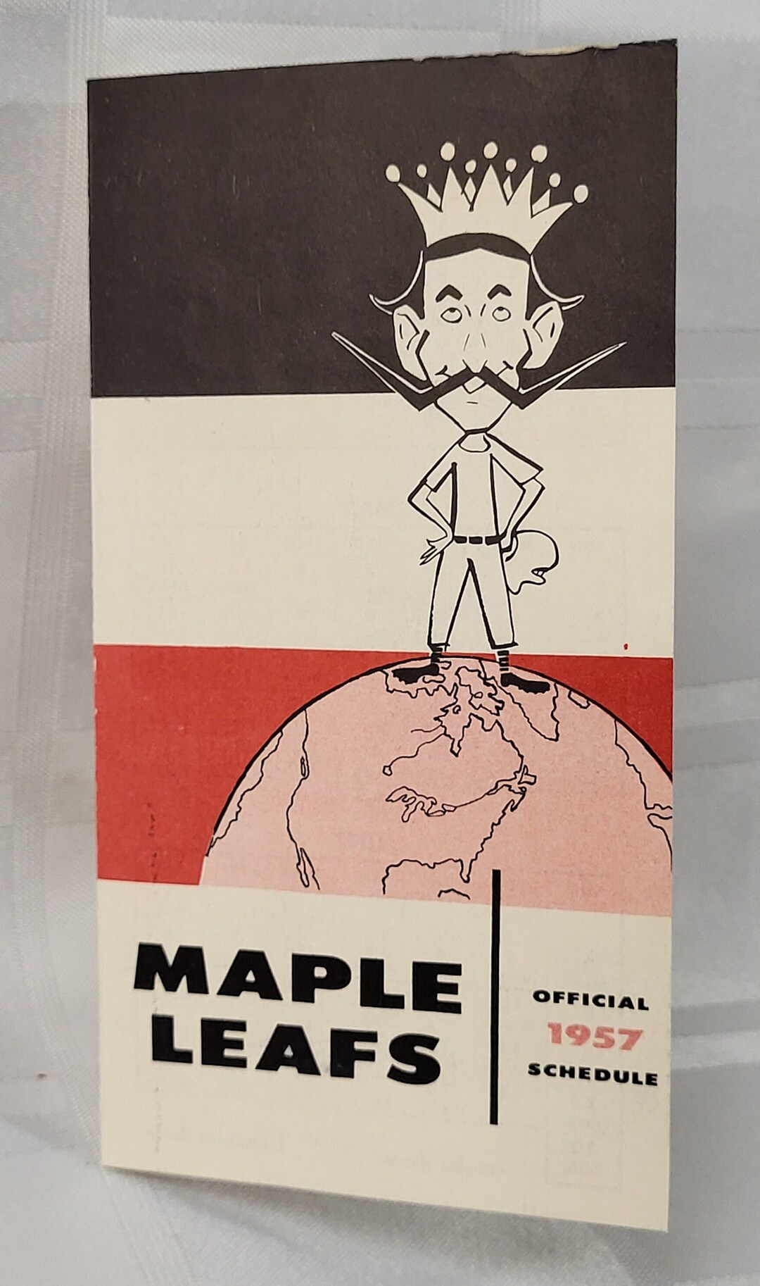 1957 Toronto Maple Leafs Baseball Team Schedule Vintage Original Retro ...