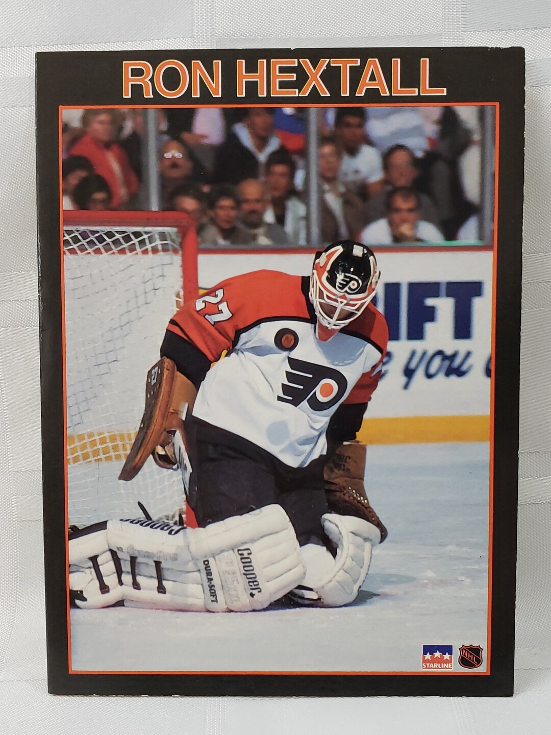 1989 Ron Hextall Greetings Card NHL Hockey Sports Vintage Goalie Unused ...
