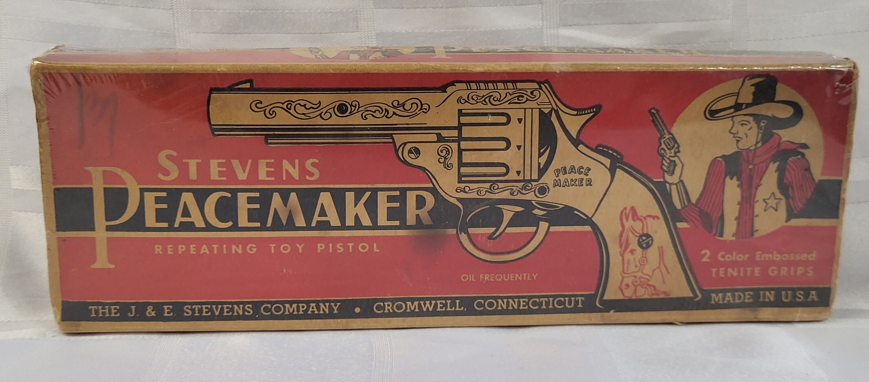 Vintage Stevens Peacemaker Kids Toy Original Pair of Boxes Antique ...