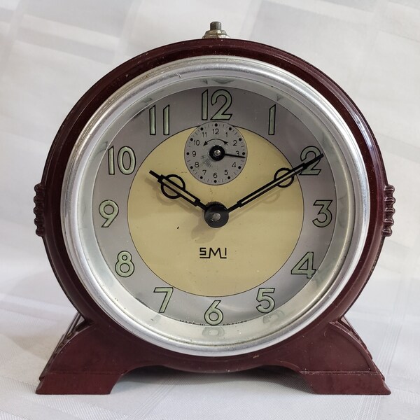 Bakelite Alarm Clock - Etsy