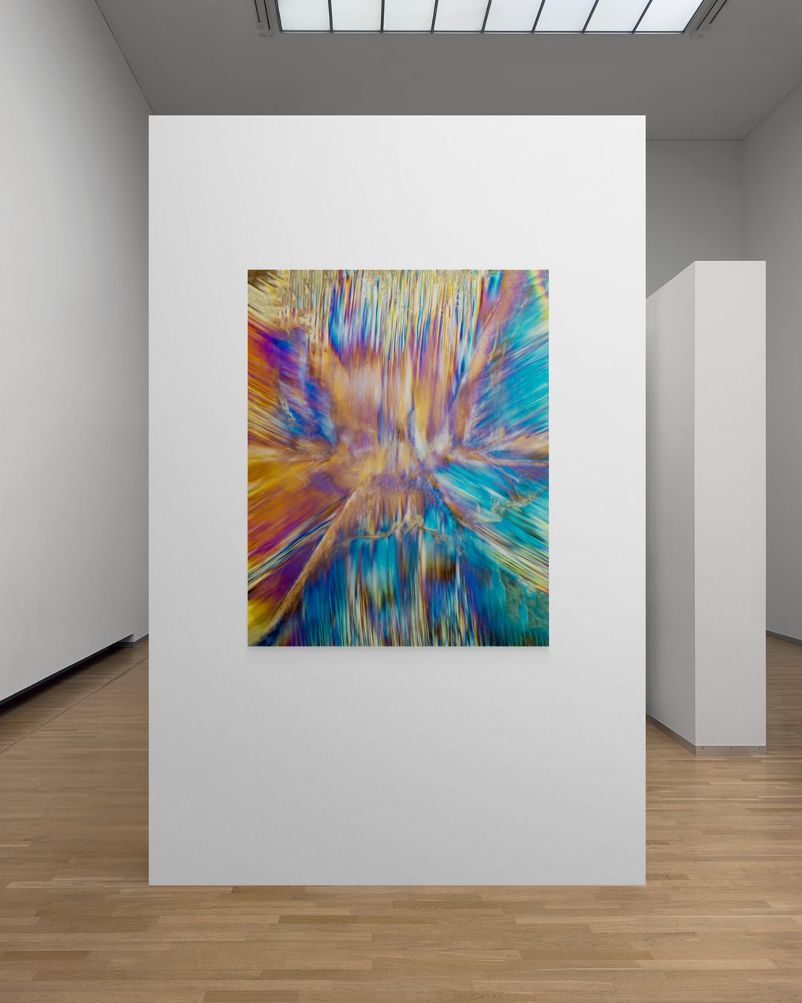 Trapiche Quartz, Trippy Rainbow Pattern, Gemology Microscope Metal Wall ...