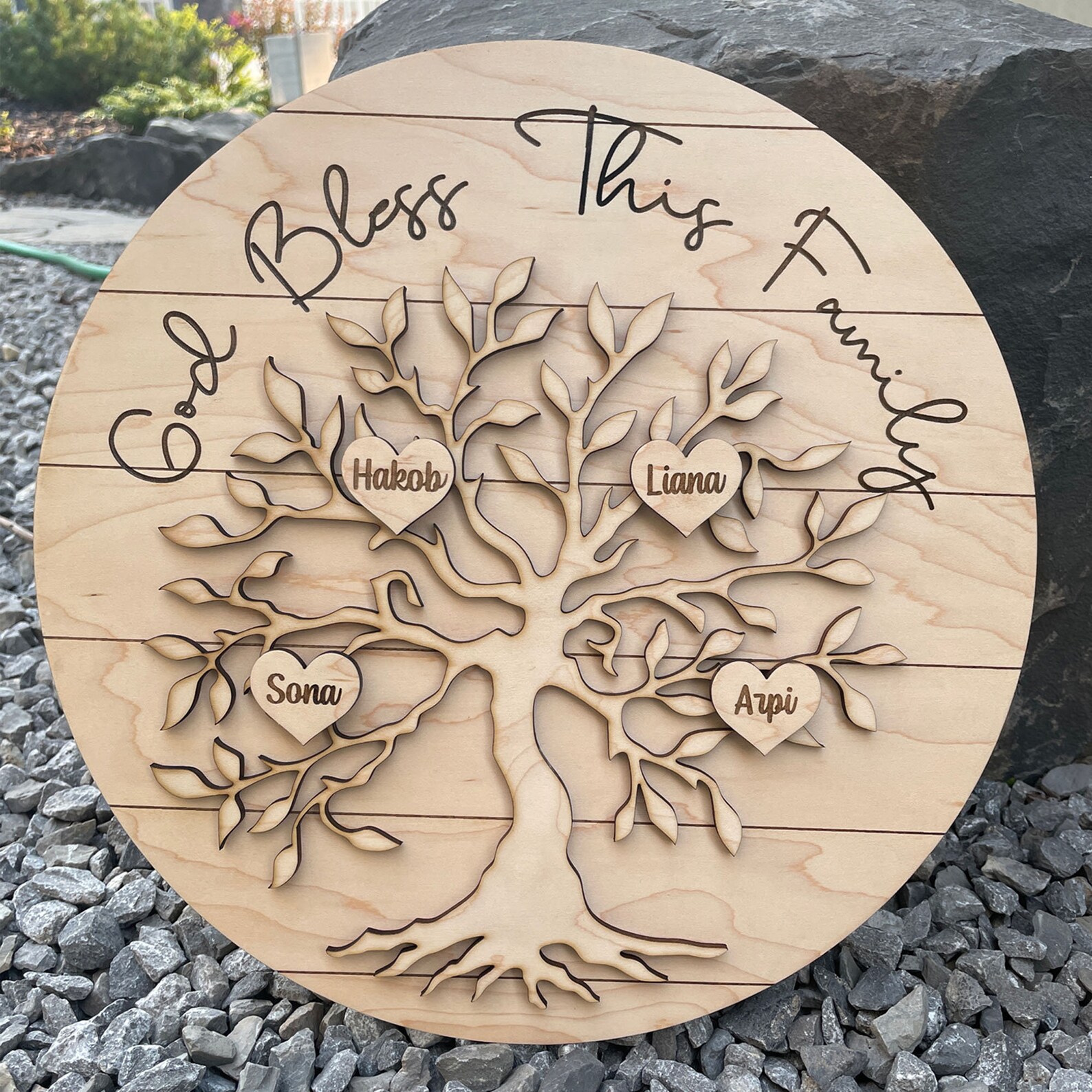 14 Family Tree Laser Cut Personalized for Wall Home - Etsy Canada