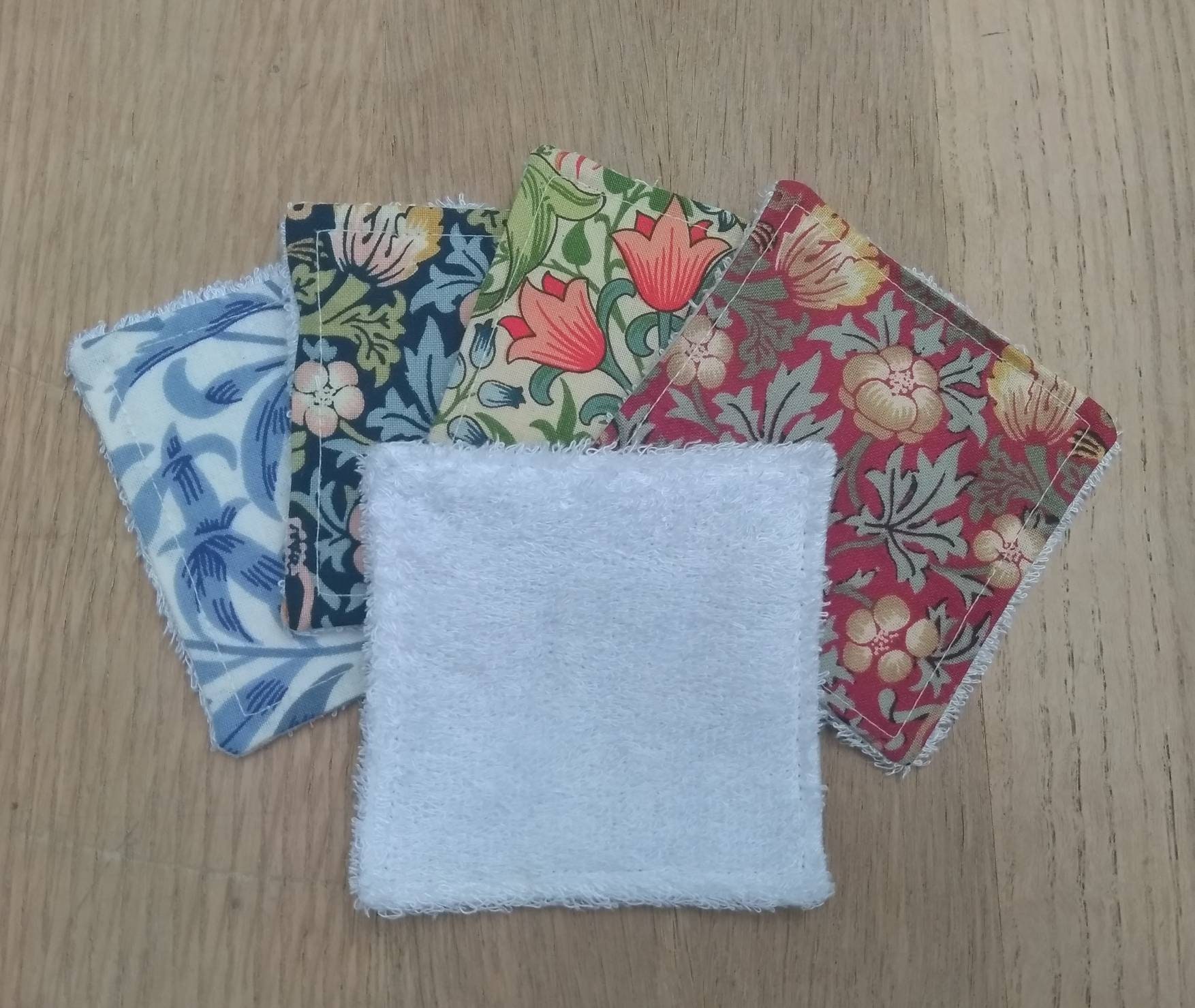 William Morris Set of 5 Reuseable Make-up Remover Pads/wipes - Etsy