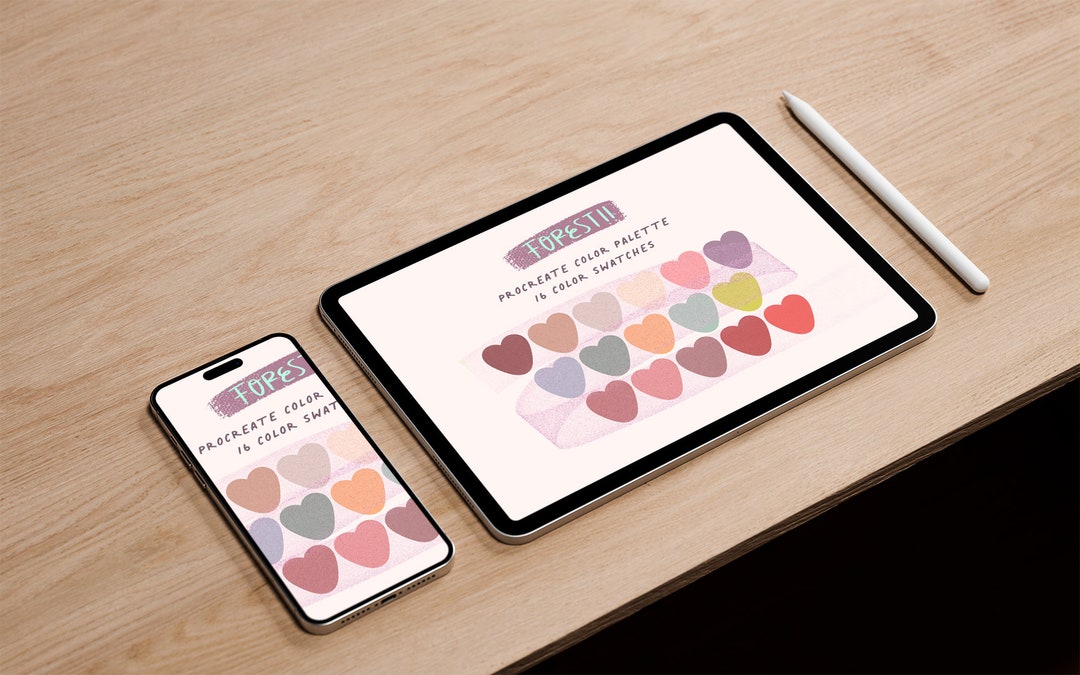 Forest Procreate Palette / Swatch Colors - Etsy