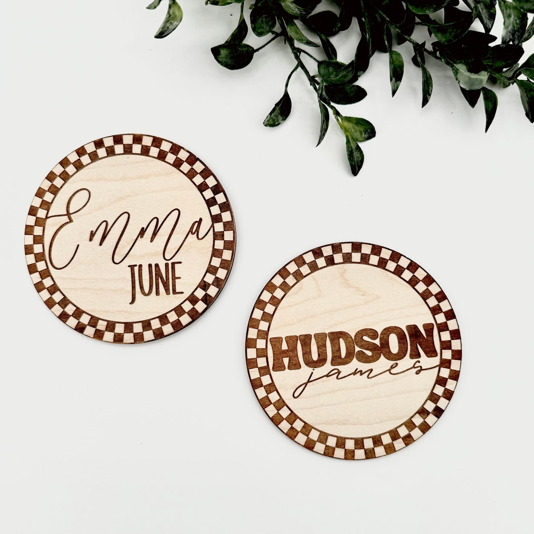 Personalized Baby Name Disk| Newborn Photography| New Baby | New Mom ...