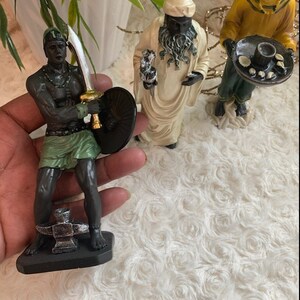 Altar Statues / Obatala / Ogun / Orula - Etsy