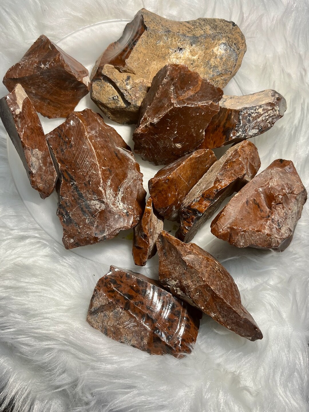 Mahogany Obsidian Raw | Raw Mahogany Obsidian - Etsy