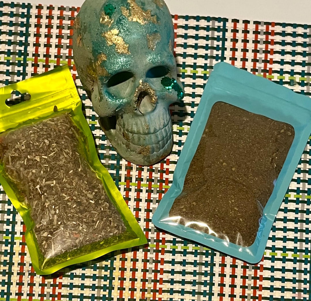 Hot Foot Powder | Skull Jar: Goddess Blend Loose Incense, Stone ...
