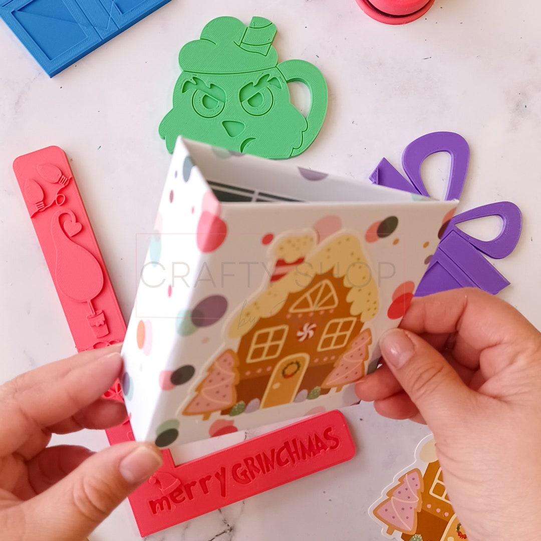 Bookbinding Set of Tools the Grinch Edition for Scrapbooking, Albums ...