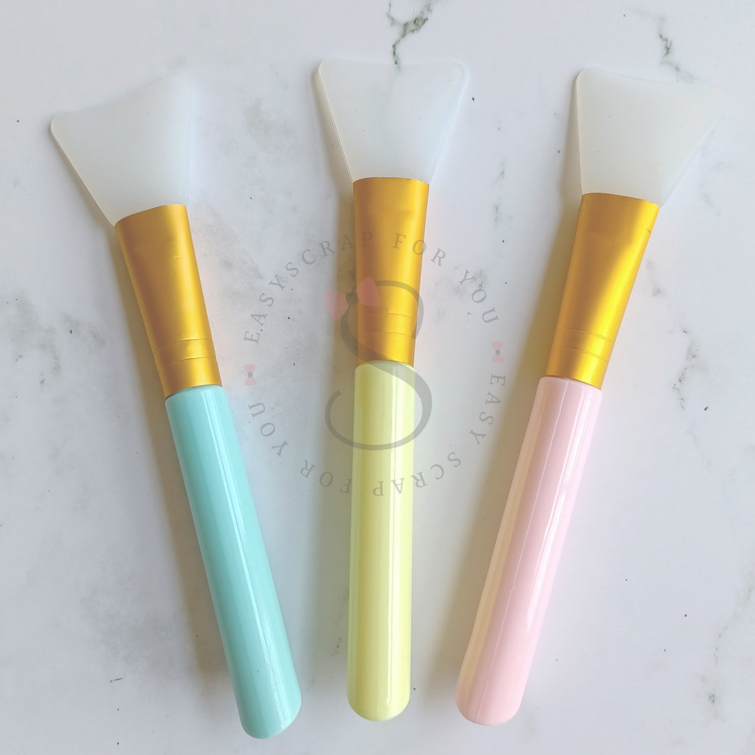 Etsy Silicone Brush/ Face Mask Brush/ Flexible Mud Mask Applicator ...